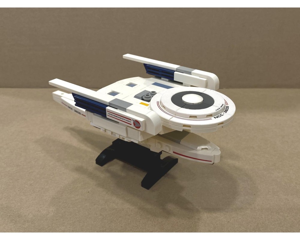 LEGO MOC Oberth Class Starship, Star Trek (USS Grissom & USS Pegasus ...