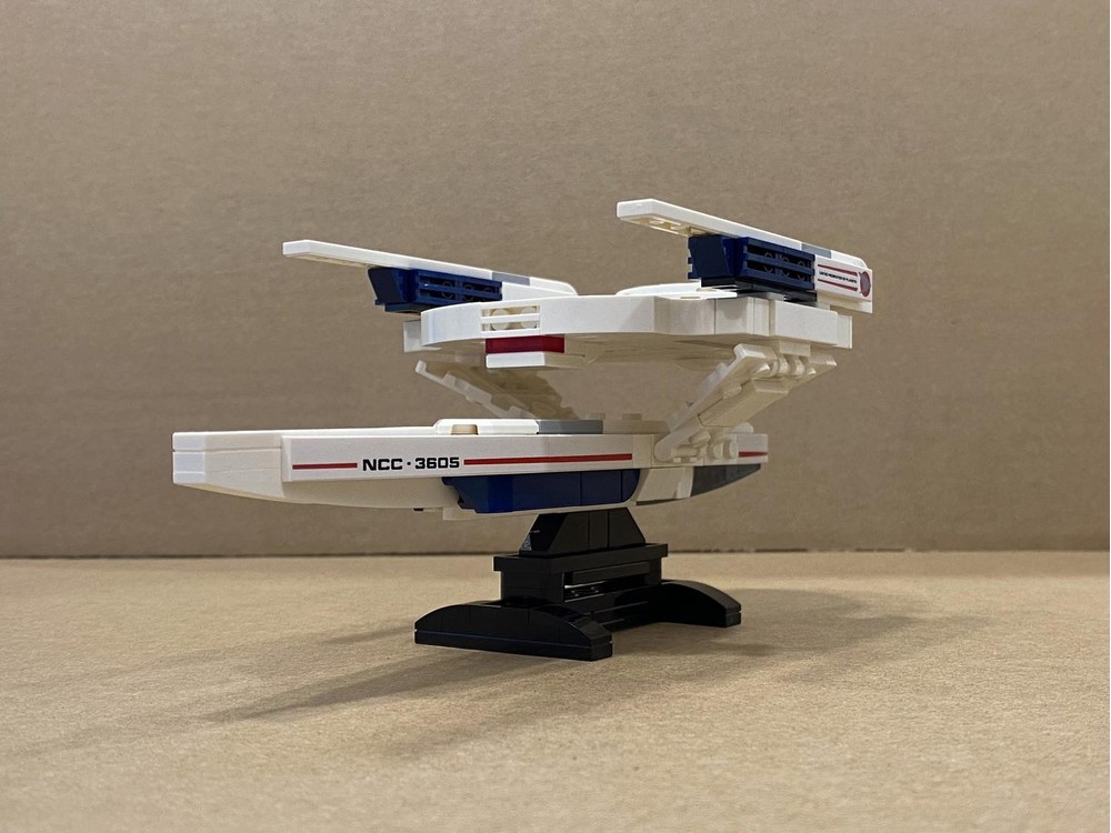 LEGO MOC Oberth Class Starship, Star Trek (USS Grissom & USS Pegasus ...