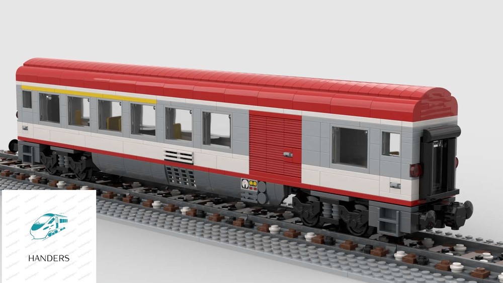 LEGO MOC Austrian Bike transport Wagon by Handers | Rebrickable - Build ...