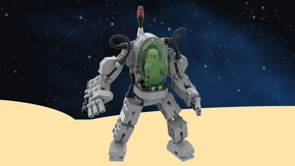 LEGO MOC-155868 Classic Space: Space Mech Loading-Suit by watson.lego ...