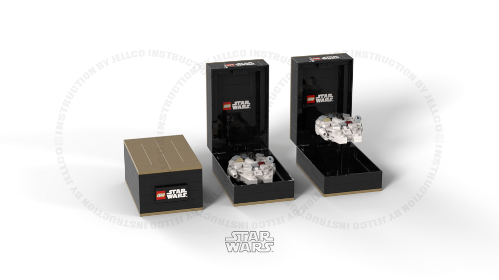 LEGO MOC Ultramicro M.falcon Compact Box by jellco | Rebrickable ...