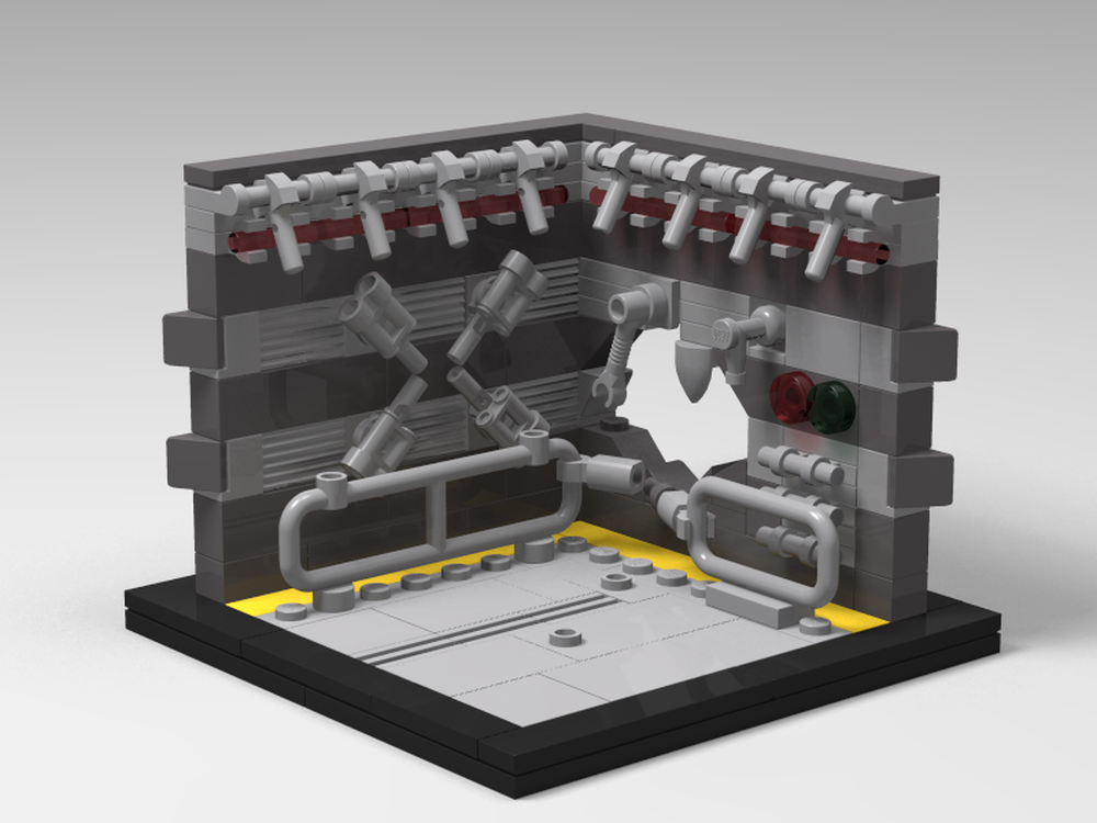 LEGO MOC Death Star diorama by LucSoleBricks | Rebrickable - Build with ...