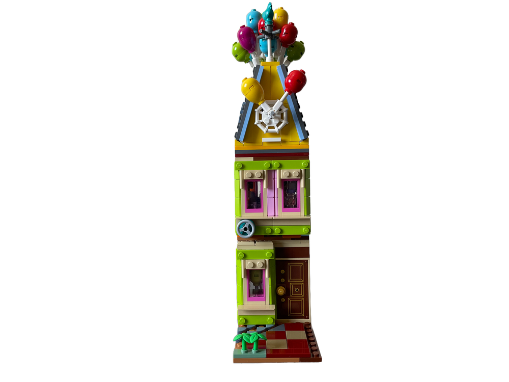 LEGO MOC Balloon Store Modular Alternate build of 43217 Up House by re ...