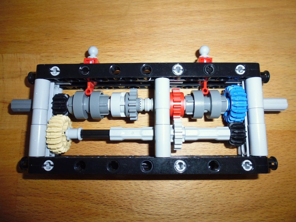LEGO MOC 3-Speed Direct Gearbox (Version 2) by Stef234 | Rebrickable ...