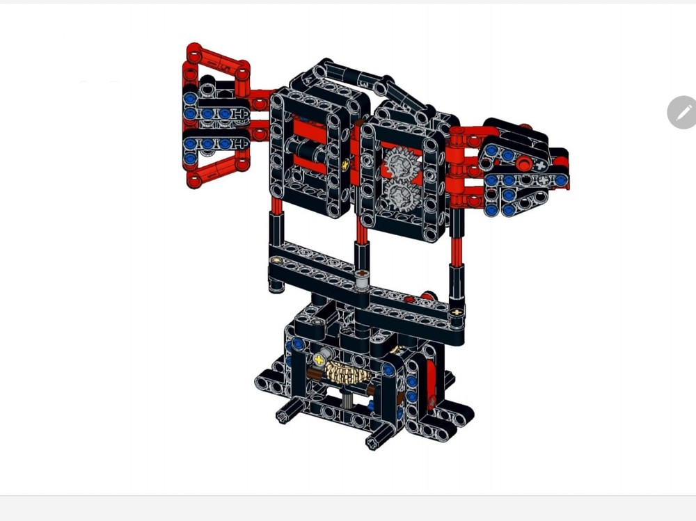 LEGO MOC Kinetic sculpture fish based on 81000 by OrigamiFrog ...