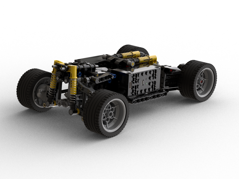 LEGO MOC Dual BuWizz Tarmac Shredder Chassis by EvilEnderman ...