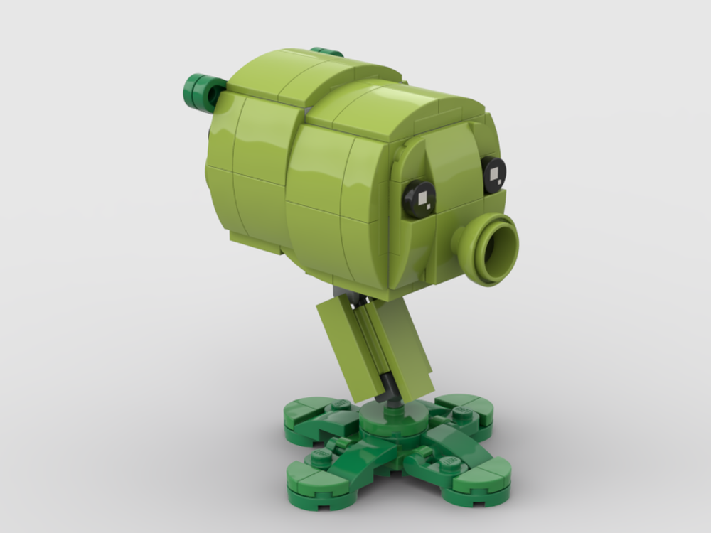 LEGO MOC PVZ 2 Split pea by EXCALIBURtheONE | Rebrickable - Build with LEGO