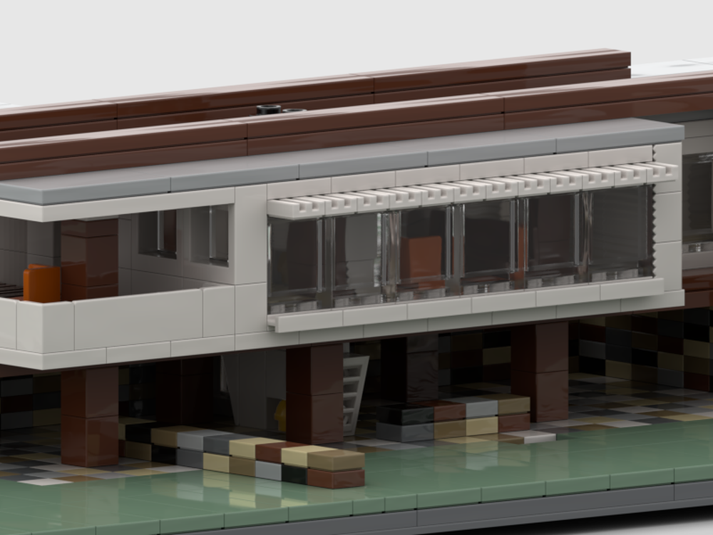 LEGO MOC Marcel Breuer's Alworth/Starkey House, Duluth, Minnesota by ...