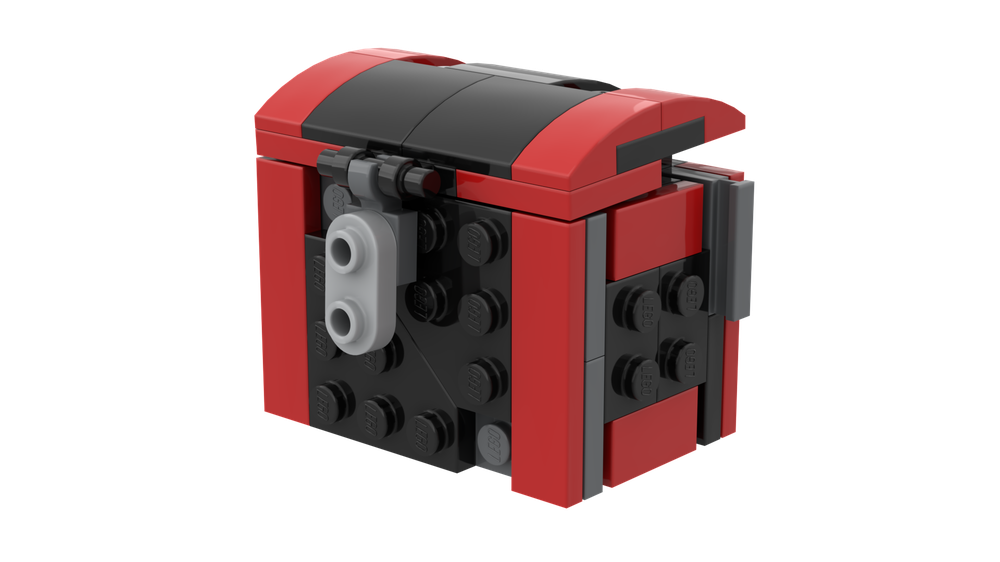 LEGO MOC 31124 Red Treasure Chest by RedNifre | Rebrickable - Build ...