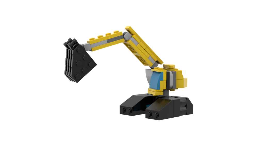 Lego Moc 31124 Excavator By Rednifre Rebrickable Build With Lego