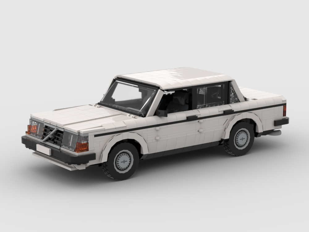 LEGO MOC Volvo 240 Sedan by TheCarBuilder | Rebrickable - Build with LEGO