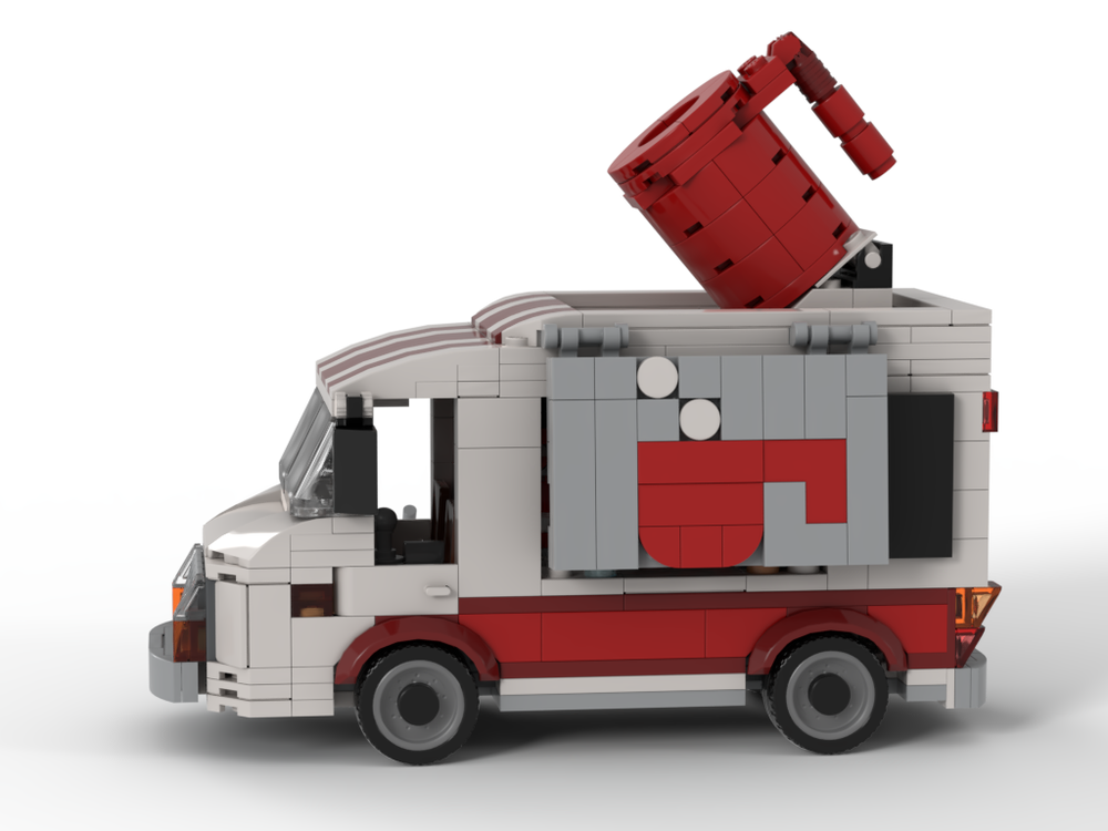 LEGO MOC Coffee Van by SeaBeast | Rebrickable - Build with LEGO