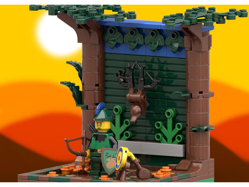 LEGO MOC Forestmen Display With Deer Skull by Thomus_Bean | Rebrickable ...