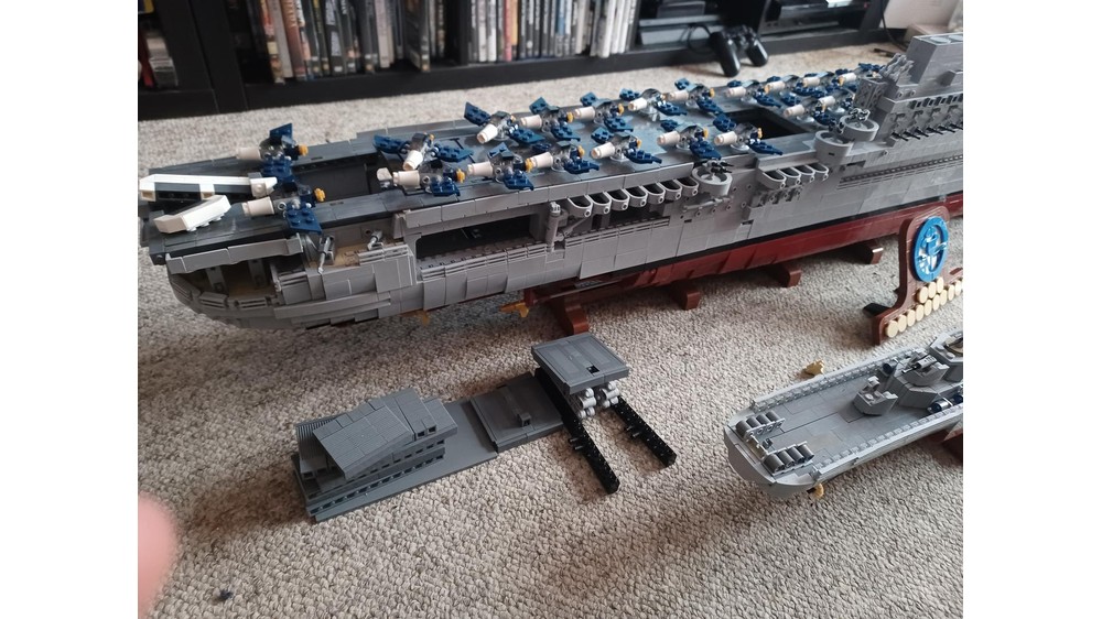 LEGO MOC USS Enterprise (CV-6) by Resqusto | Rebrickable - Build with LEGO