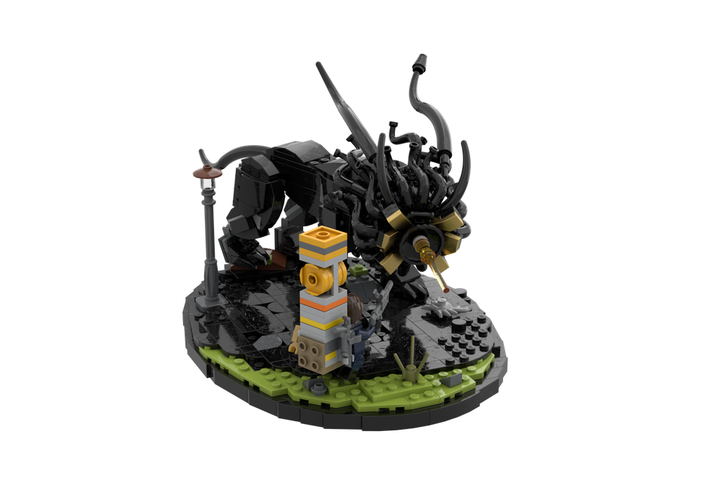 LEGO MOC Death Stranding - Lion BT Boss Fight by Renk | Rebrickable ...