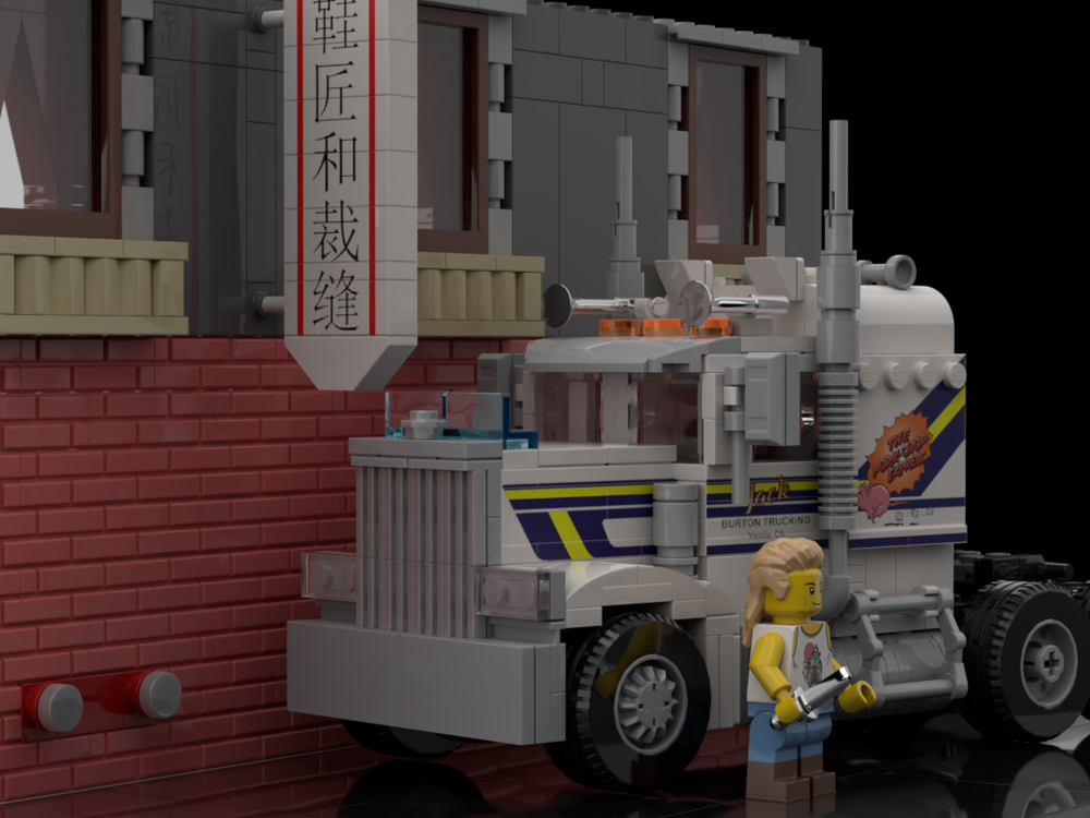 LEGO MOC Freightliner FLC 120 "Pork Chop Express" by gunsofbrickston ...