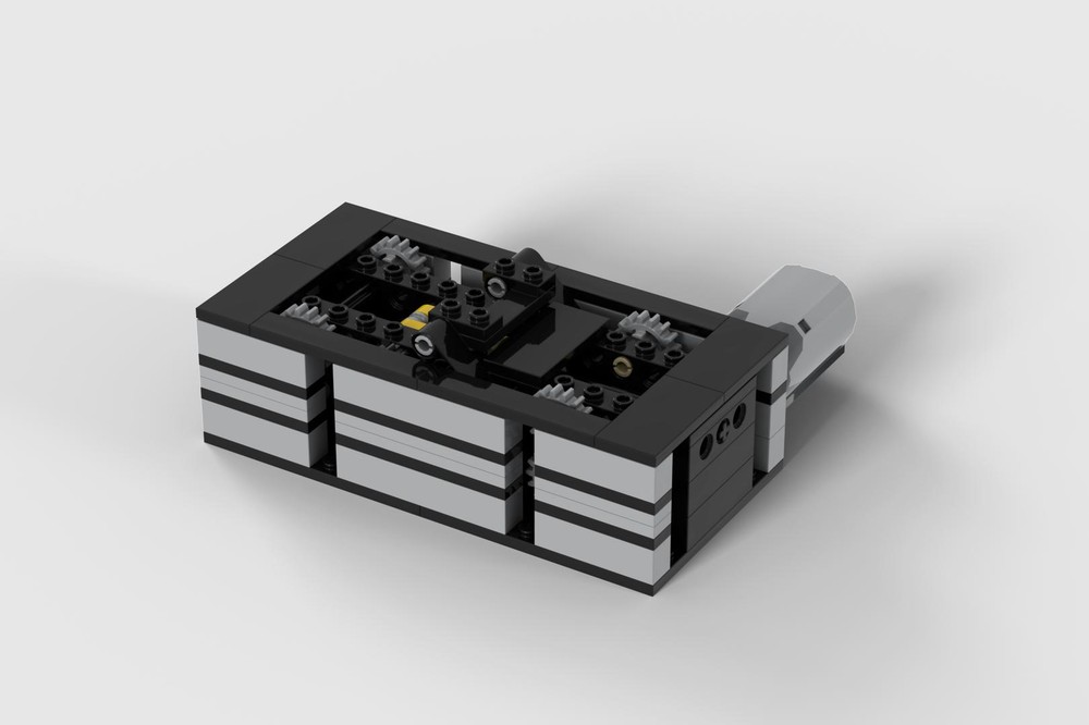 LEGO MOC Motor Box for LEGO 6-stud Cars by timeremembered | Rebrickable ...