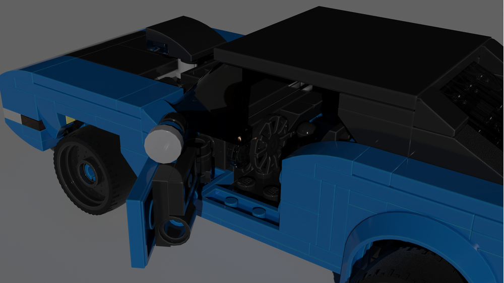 LEGO MOC Steerable & w.Suspension - SC Dodge Challanger by morphles ...