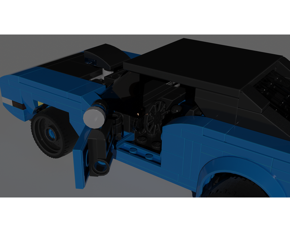 LEGO MOC Steerable & w.Suspension - SC Dodge Challanger by morphles ...