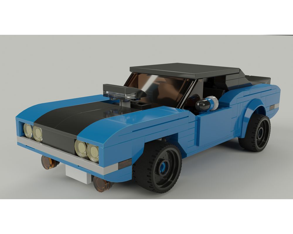 LEGO MOC Steerable & w.Suspension - SC Dodge Challanger by morphles ...