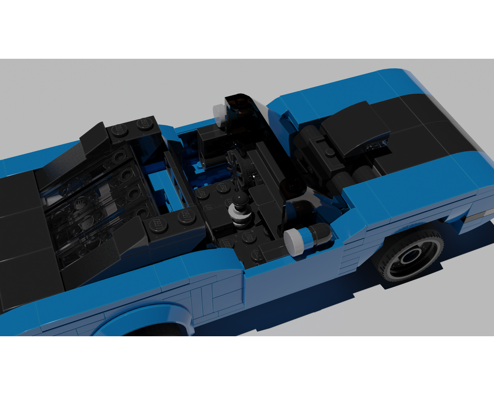 LEGO MOC Steerable & w.Suspension - SC Dodge Challanger by morphles ...