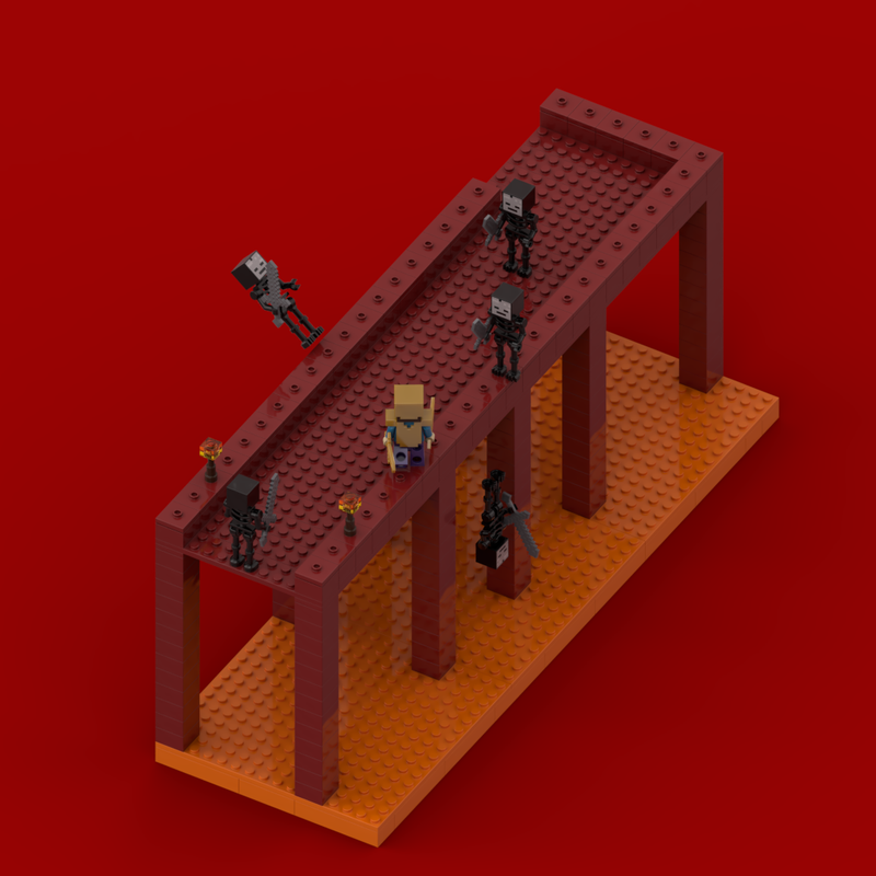 LEGO MOC The Wither Skeleton Attack by LegacyLego | Rebrickable - Build ...
