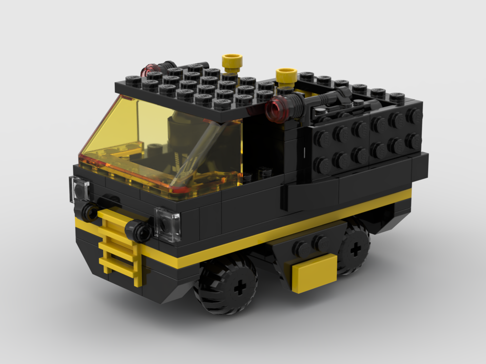 LEGO MOC Blacktron 1 Transporter by Chakotay | Rebrickable - Build with ...