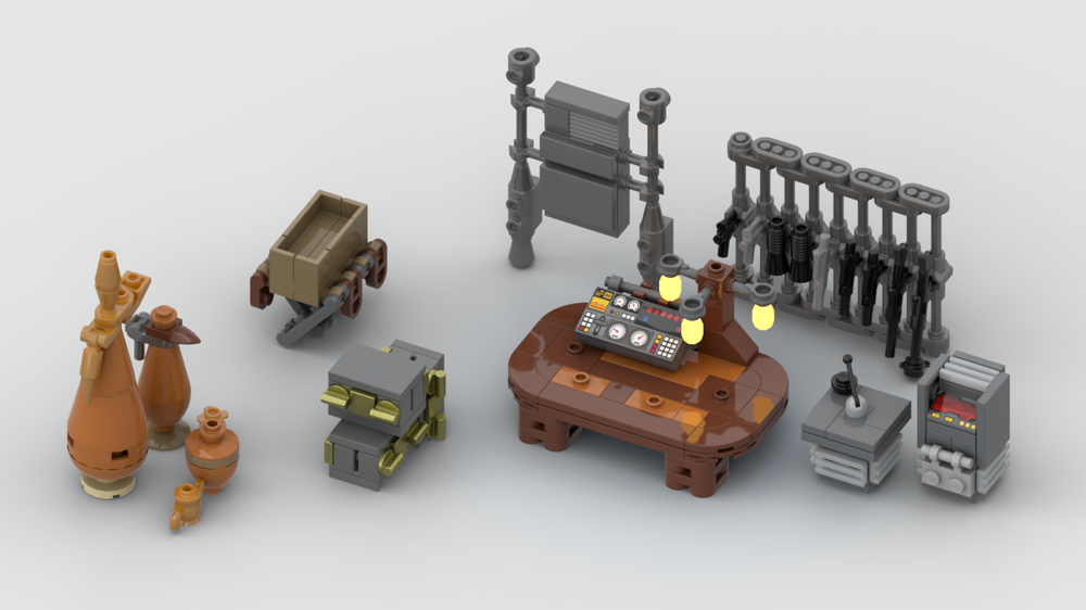 LEGO MOC TSS Set Pieces by automatom | Rebrickable - Build with LEGO