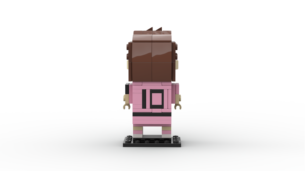LEGO MOC Lionel Messi in Inter Miami Kit by SafeBrickz | Rebrickable ...