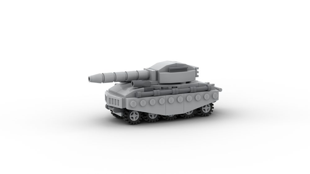 LEGO MOC MOC - Mini tank by bloco_de_ideias | Rebrickable - Build with LEGO
