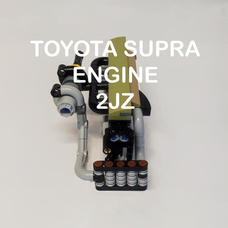LEGO MOC 2JZ engine by 27the_I | Rebrickable - Build with LEGO