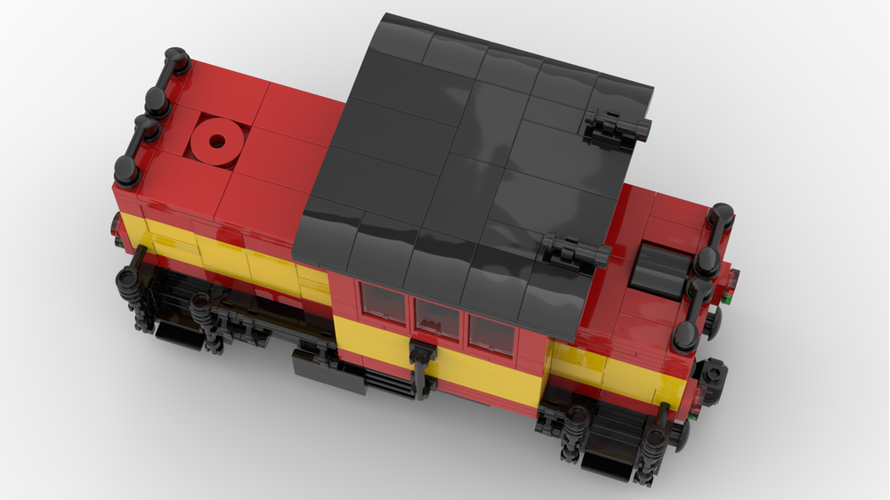 Lego Moc Locomotive Čd Baureihe 704 Moc By Mimi68 Rebrickable