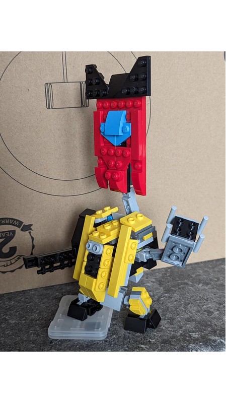 LEGO MOC 31124 Dreadnought (Imperial Fists) by RedNifre | Rebrickable ...