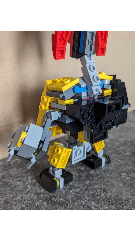 LEGO MOC 31124 Dreadnought (Imperial Fists) by RedNifre | Rebrickable ...
