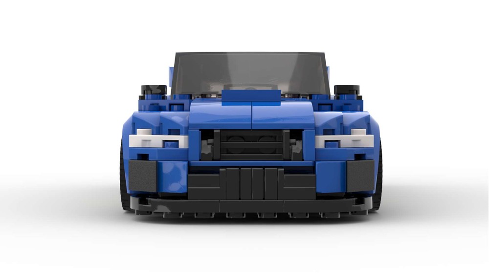 Lego Moc Subaru Wrx Sti By Joshakam Rebrickable Build With Lego