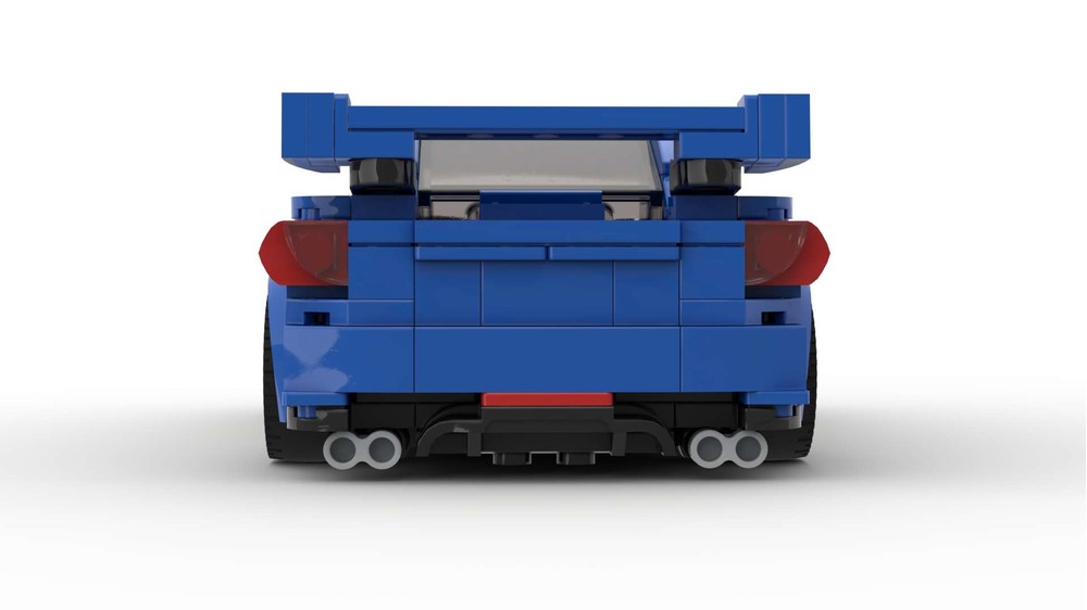 Lego Moc Subaru Wrx Sti By Joshakam Rebrickable Build With Lego