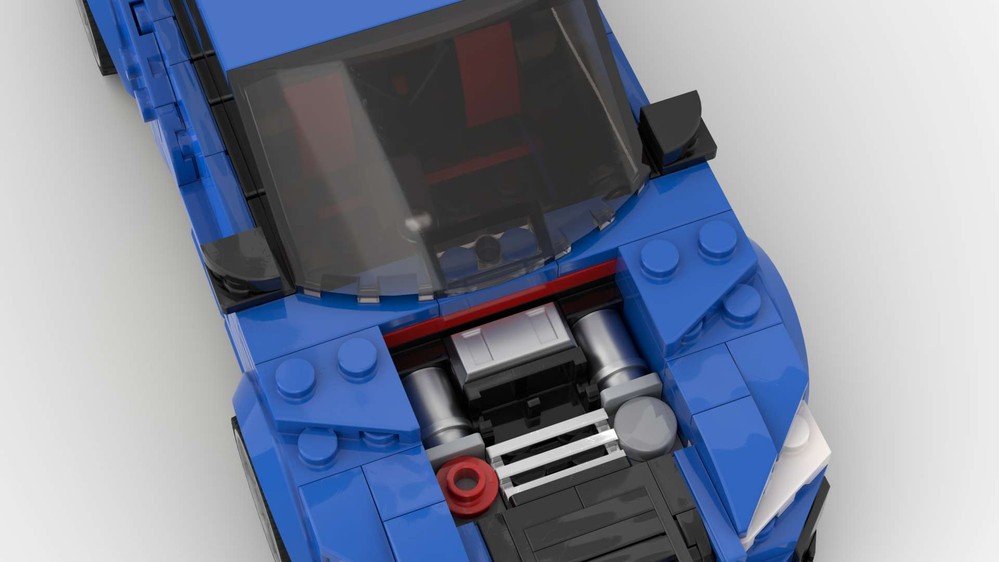 Lego Moc Subaru Wrx Sti By Joshakam Rebrickable Build With Lego