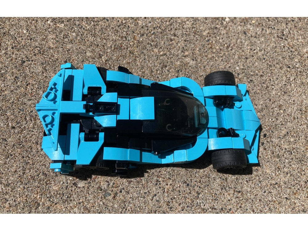 LEGO MOC Mercedes Futuristic F1 by BrickAddiction | Rebrickable - Build ...