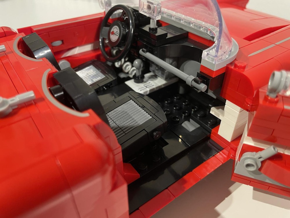 Lego Moc 10321 Corvette Rc Conversion By Cyrix Rebrickable Build