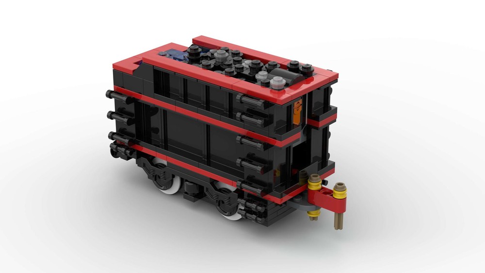 LEGO MOC 40370 powdered Tender by Betteroffburnt | Rebrickable - Build ...