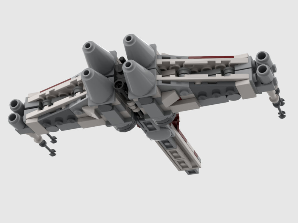 Lego Moc Starwars Mini T 65 X Wing Moc By Amacdonald43 Rebrickable