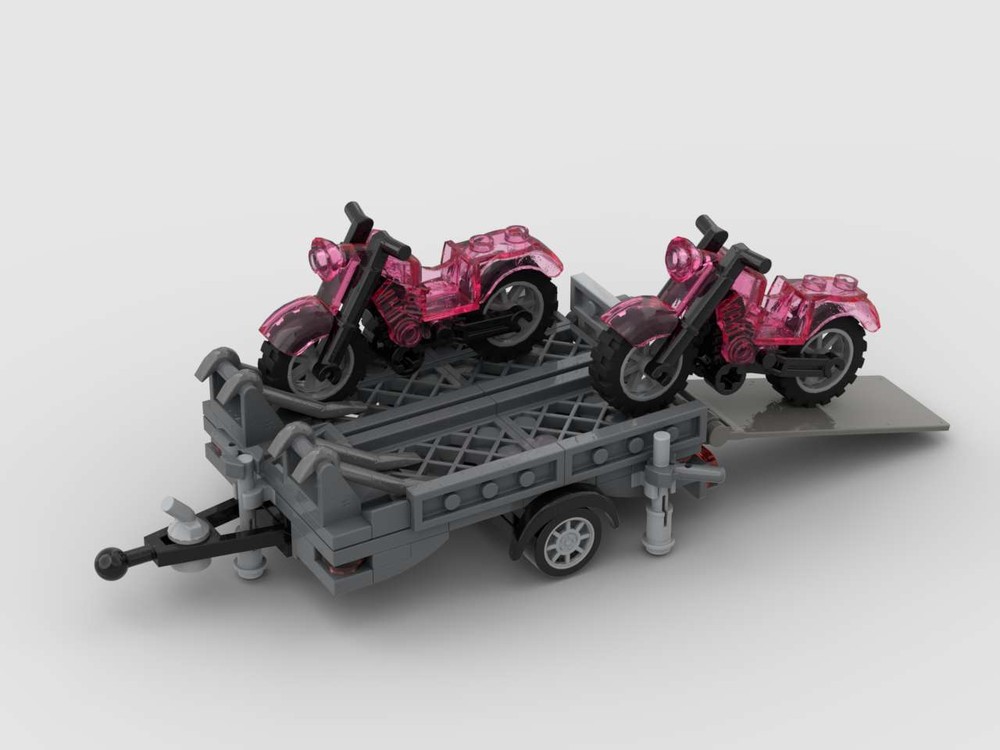 LEGO MOC Lightweight Motorcycle Trailer - Speed Champions Edition by ...