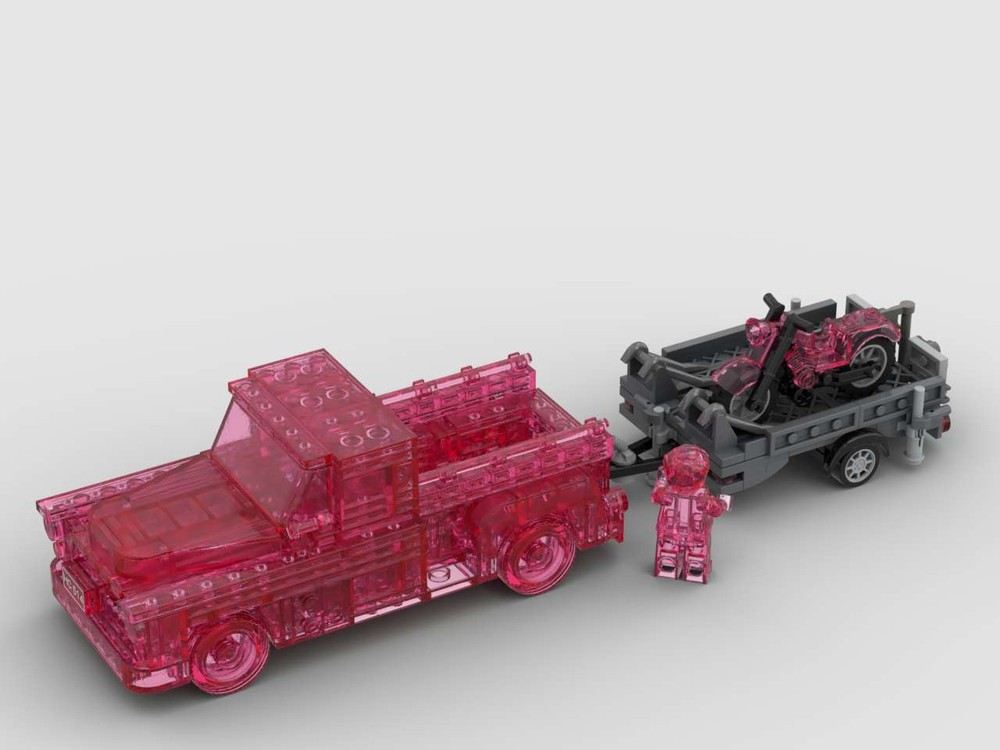LEGO MOC Lightweight Motorcycle Trailer - Speed Champions Edition by ...