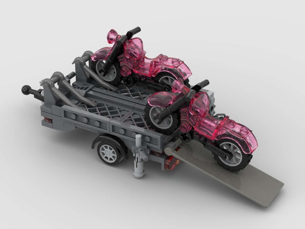LEGO MOC Lightweight Motorcycle Trailer - Speed Champions Edition by ...