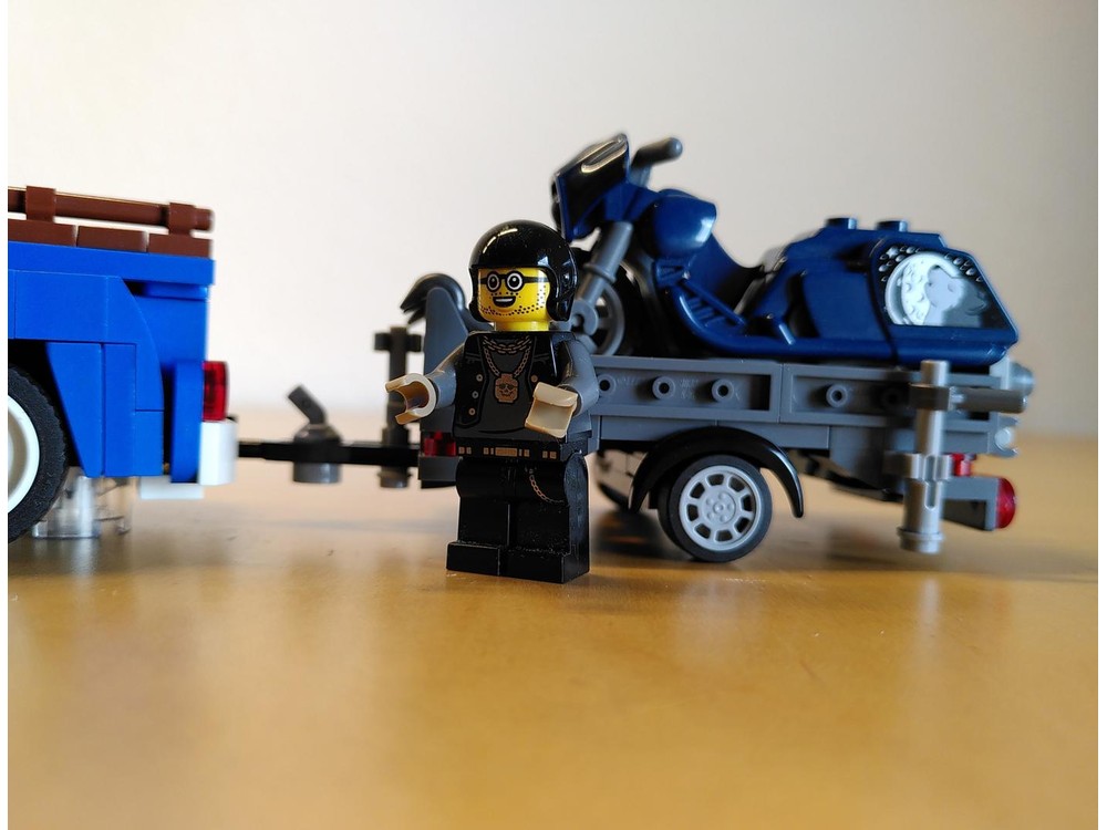 LEGO MOC Lightweight Motorcycle Trailer - Speed Champions Edition by ...