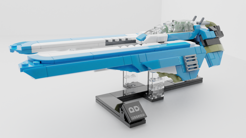 LEGO MOC Wipeout HD - Assegai Dev mini with stand by Marco666 ...