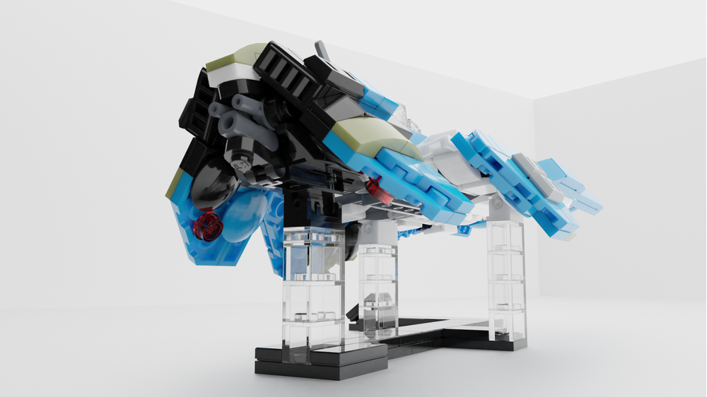 LEGO MOC Wipeout HD - Assegai Dev mini with stand by Marco666 ...