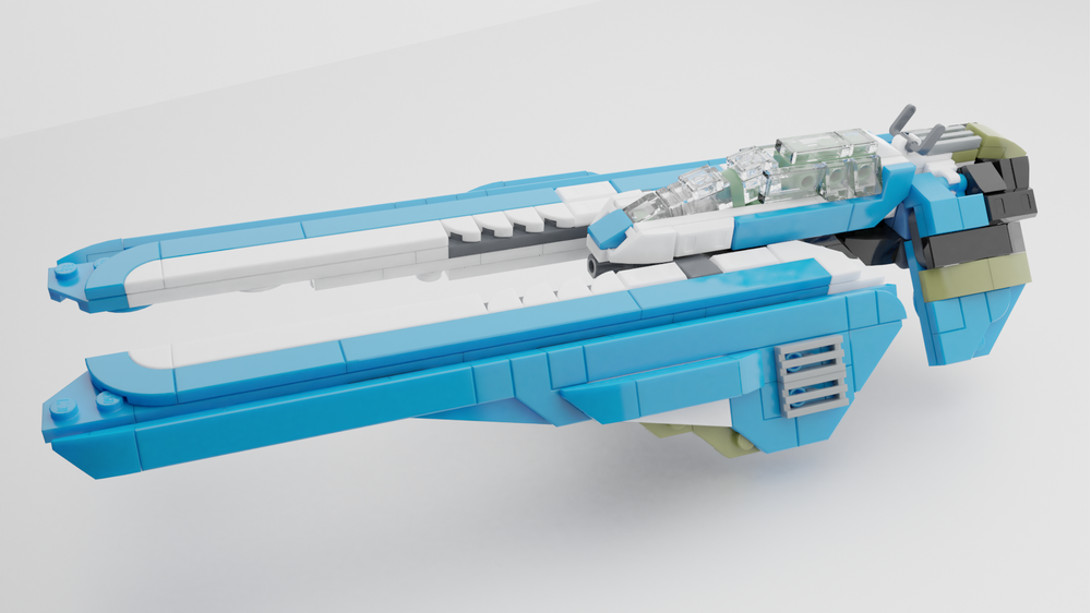 LEGO MOC Wipeout HD - Assegai Dev mini with stand by Marco666 ...