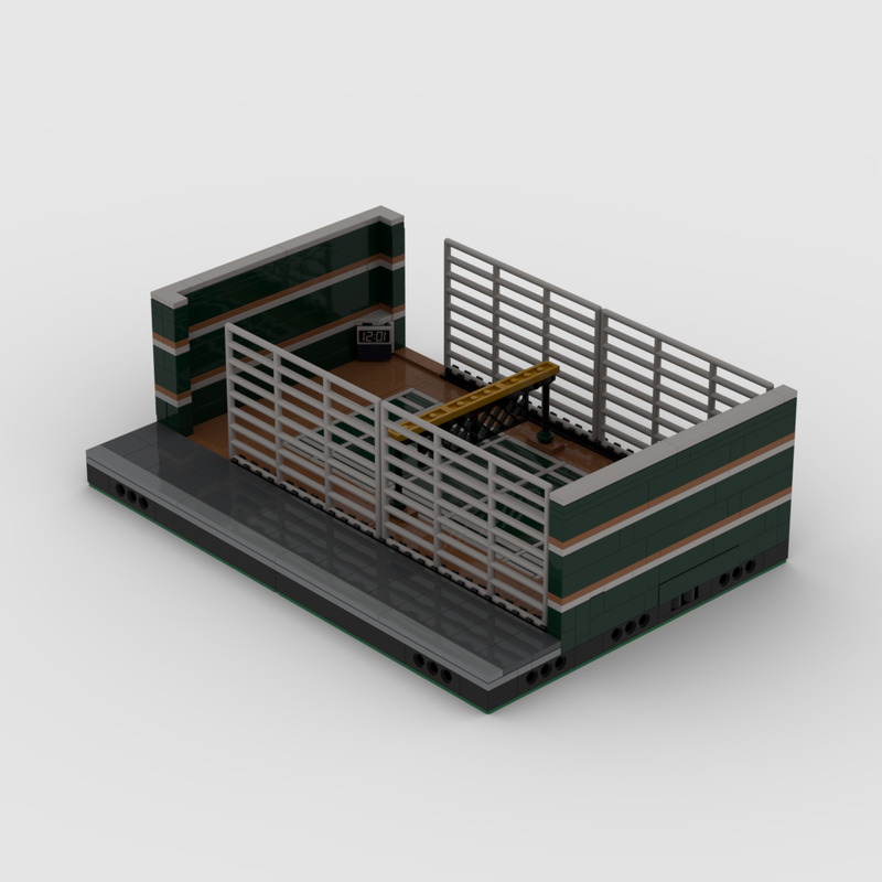 LEGO MOC MILS Open Badminton Court by Safisab | Rebrickable - Build ...