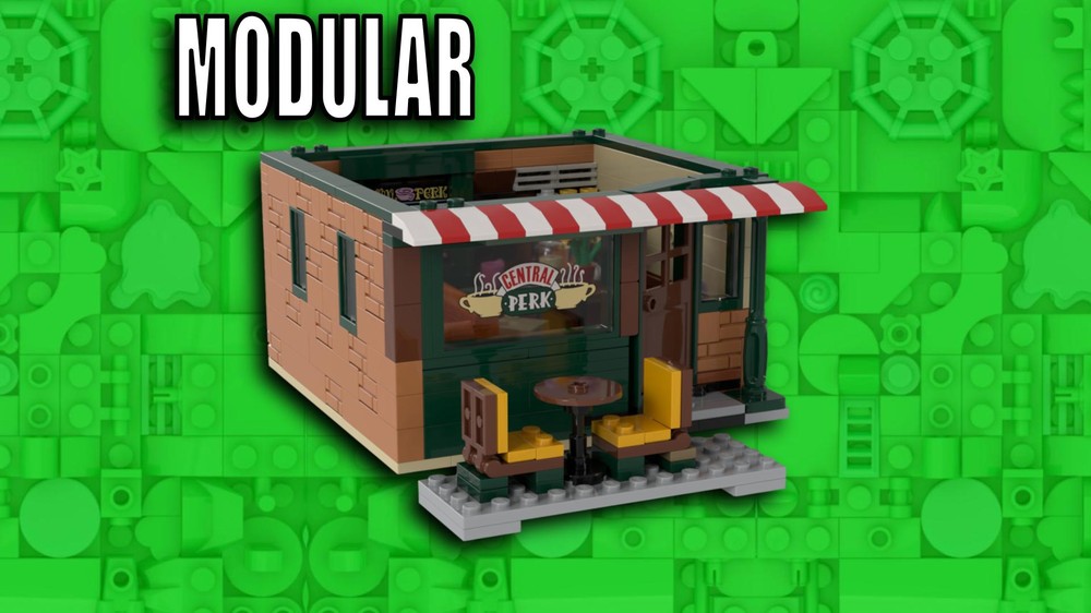 LEGO MOC Friends Central Perk 16x16 Modular by Master Mouldie ...